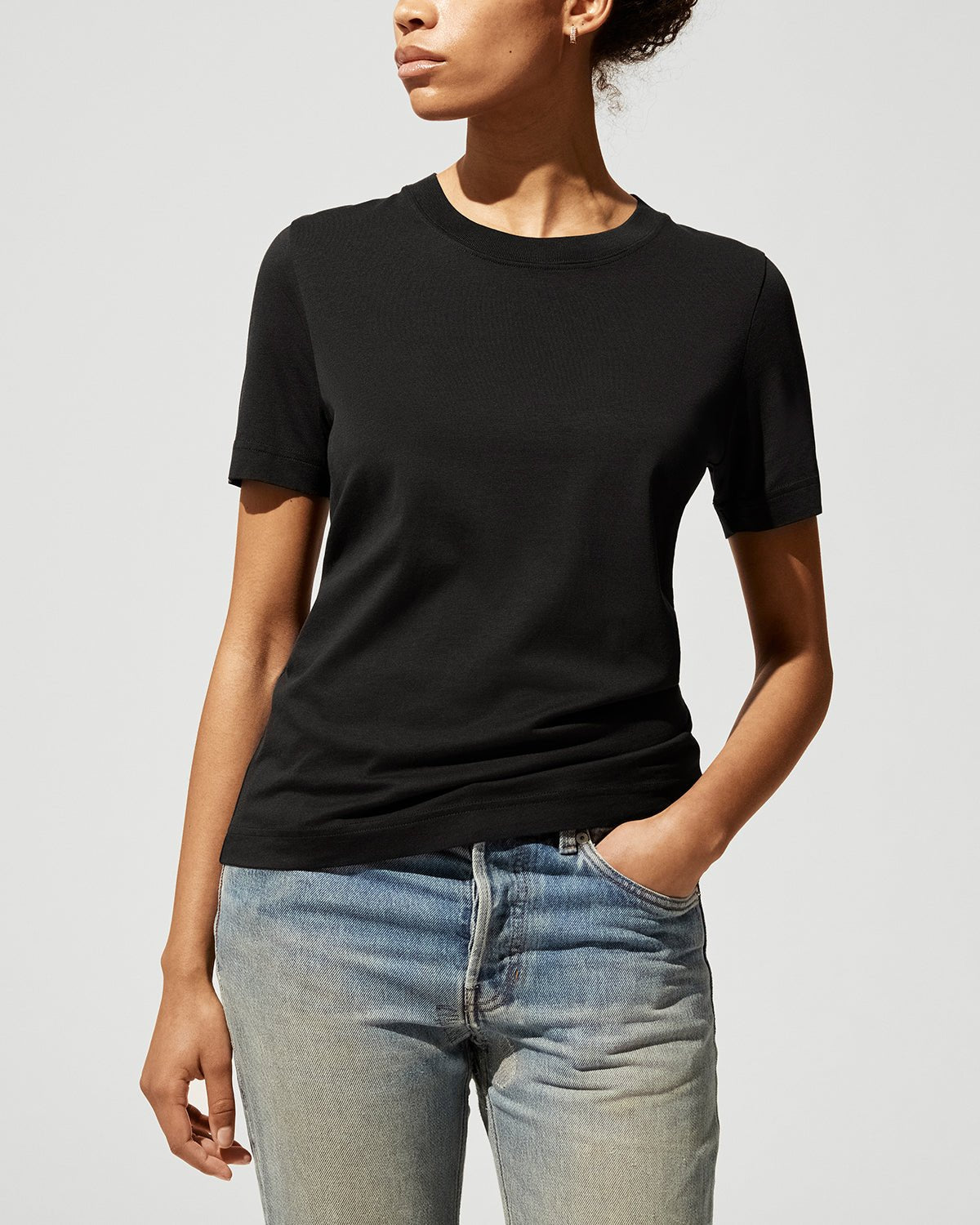 Women's Midweight T-Shirt in Black | Shop now — CDLP