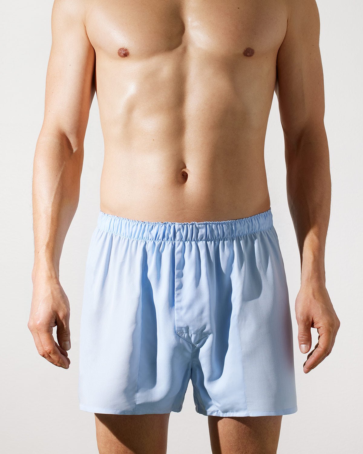Men's Woven Boxer Shorts Classic in Sky Blue | Shop — CDLP